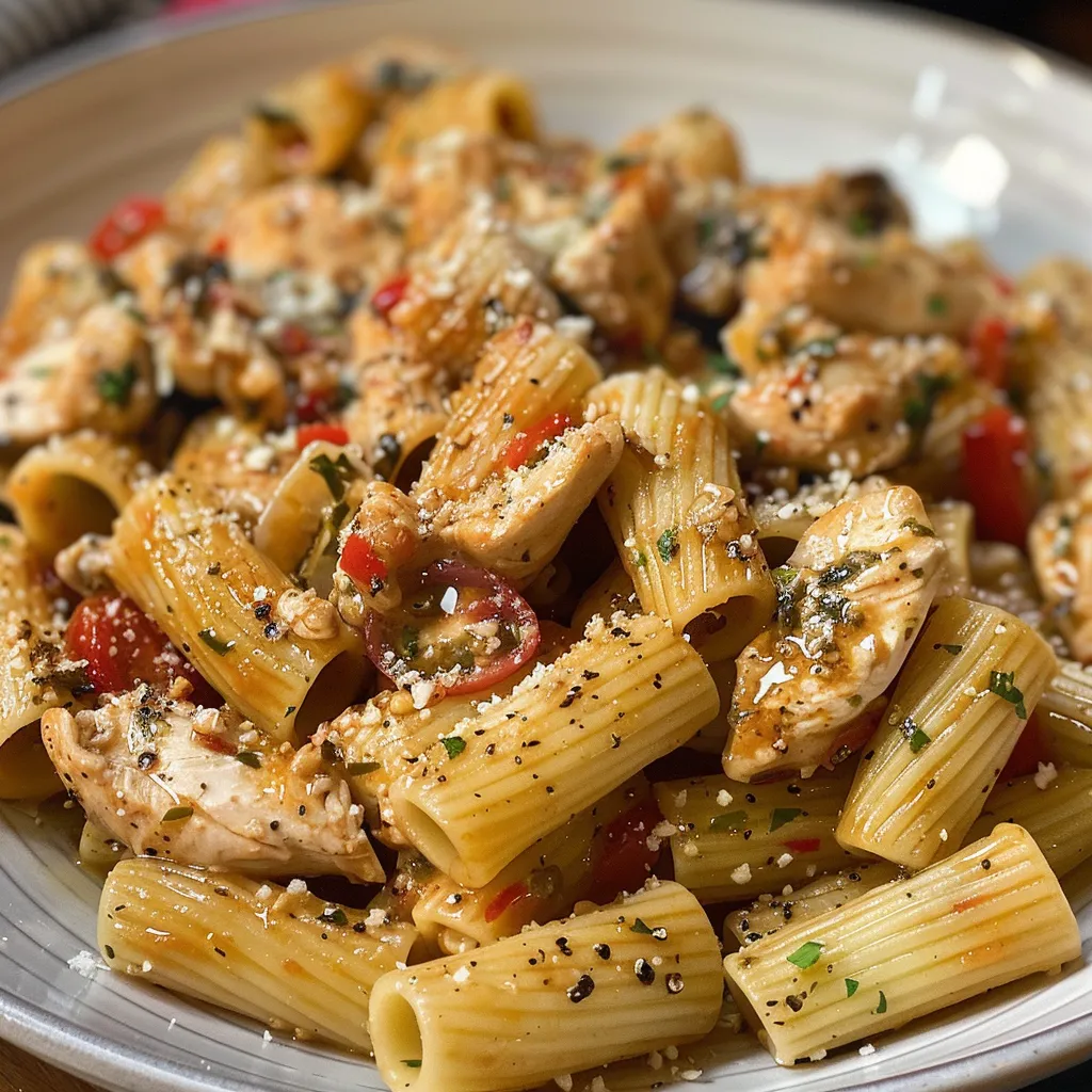 Pasta de Pollo Toscana: Receta Fácil y Deliciosa para Cenas